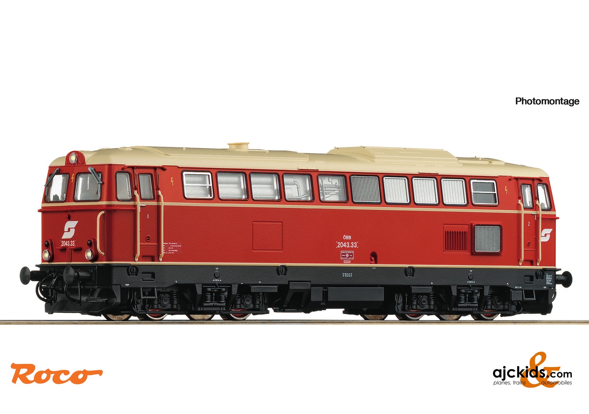 Roco 7300038 Diesel Locomotive 2043.33, ÖBB – Ajckids