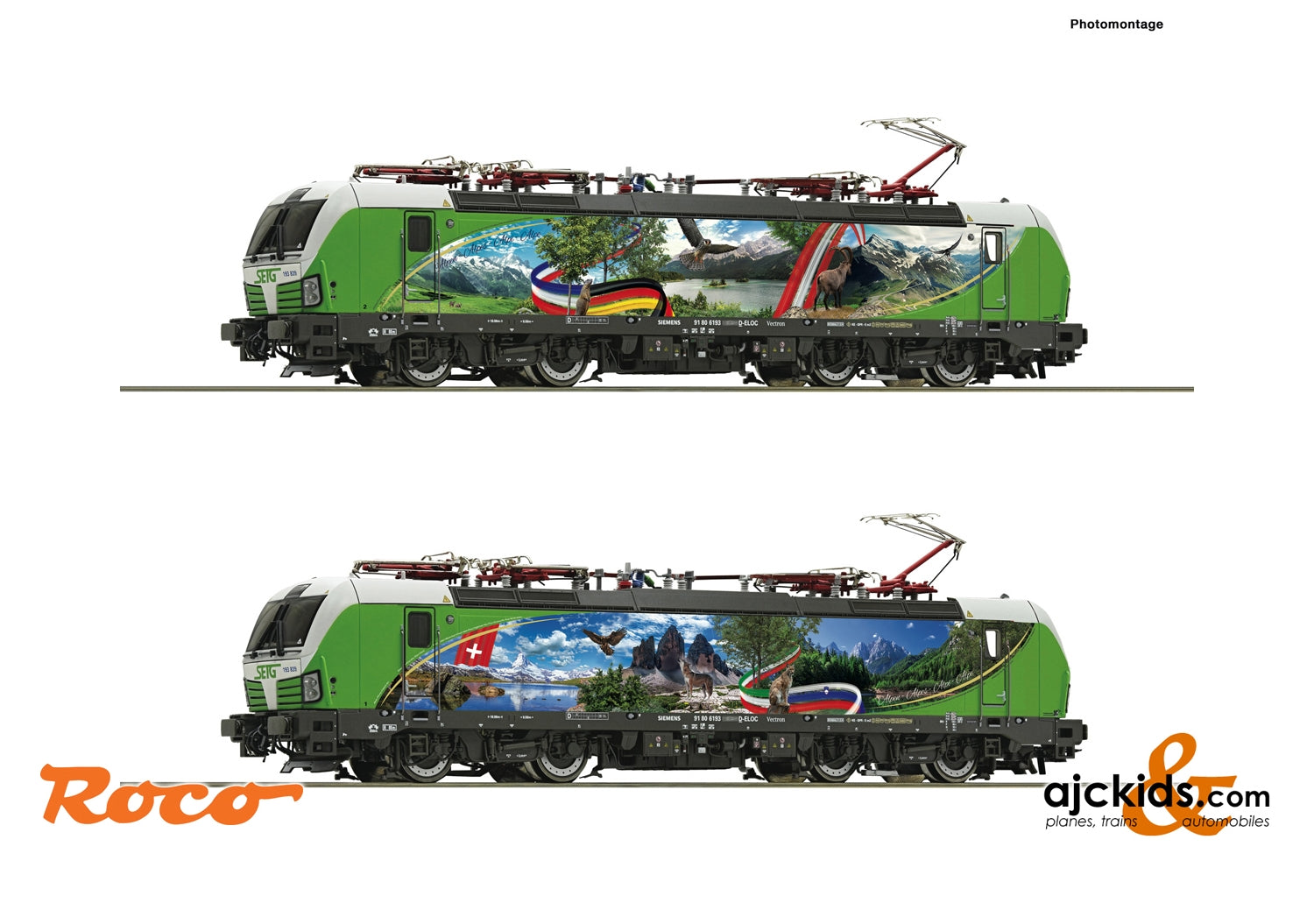 Roco 73952 - Electric locomotive 193 839-8 (Sound) at Ajckids.com