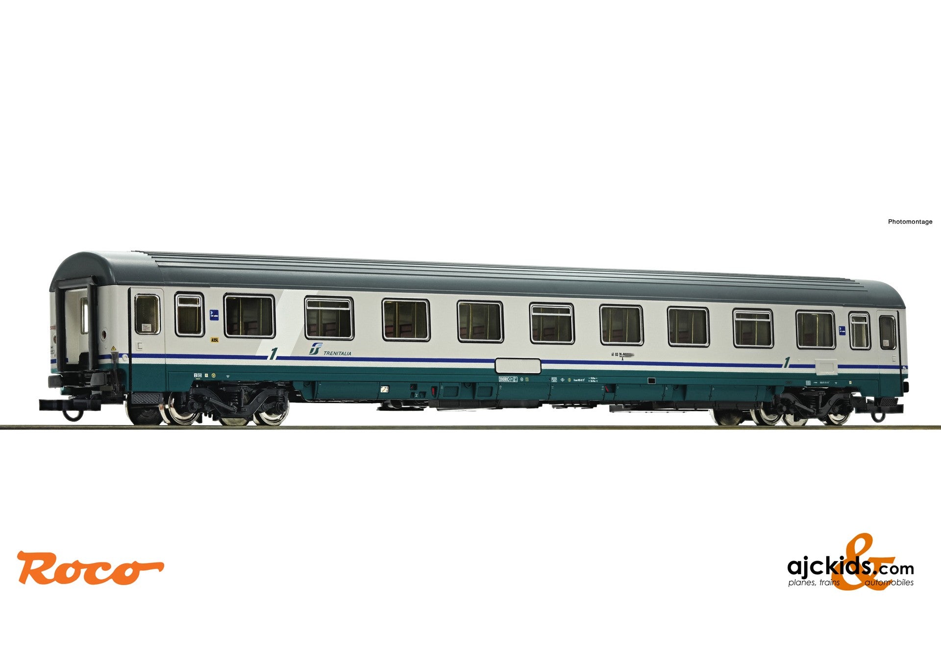 Roco 74284 - 1st class EC coach, FS at Ajckids.com