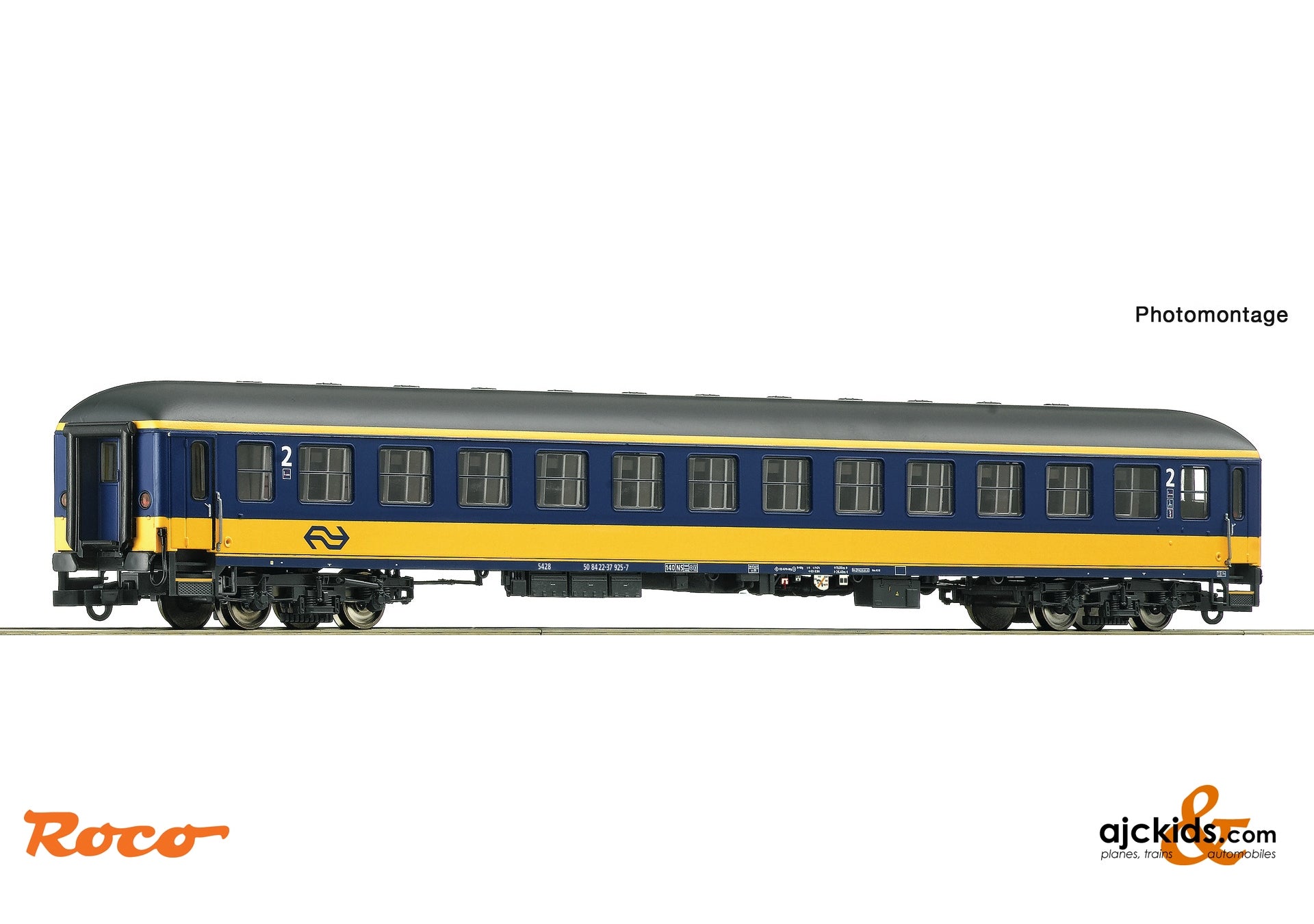 Roco 74317: Express train coach 2nd class, NS – Ajckids
