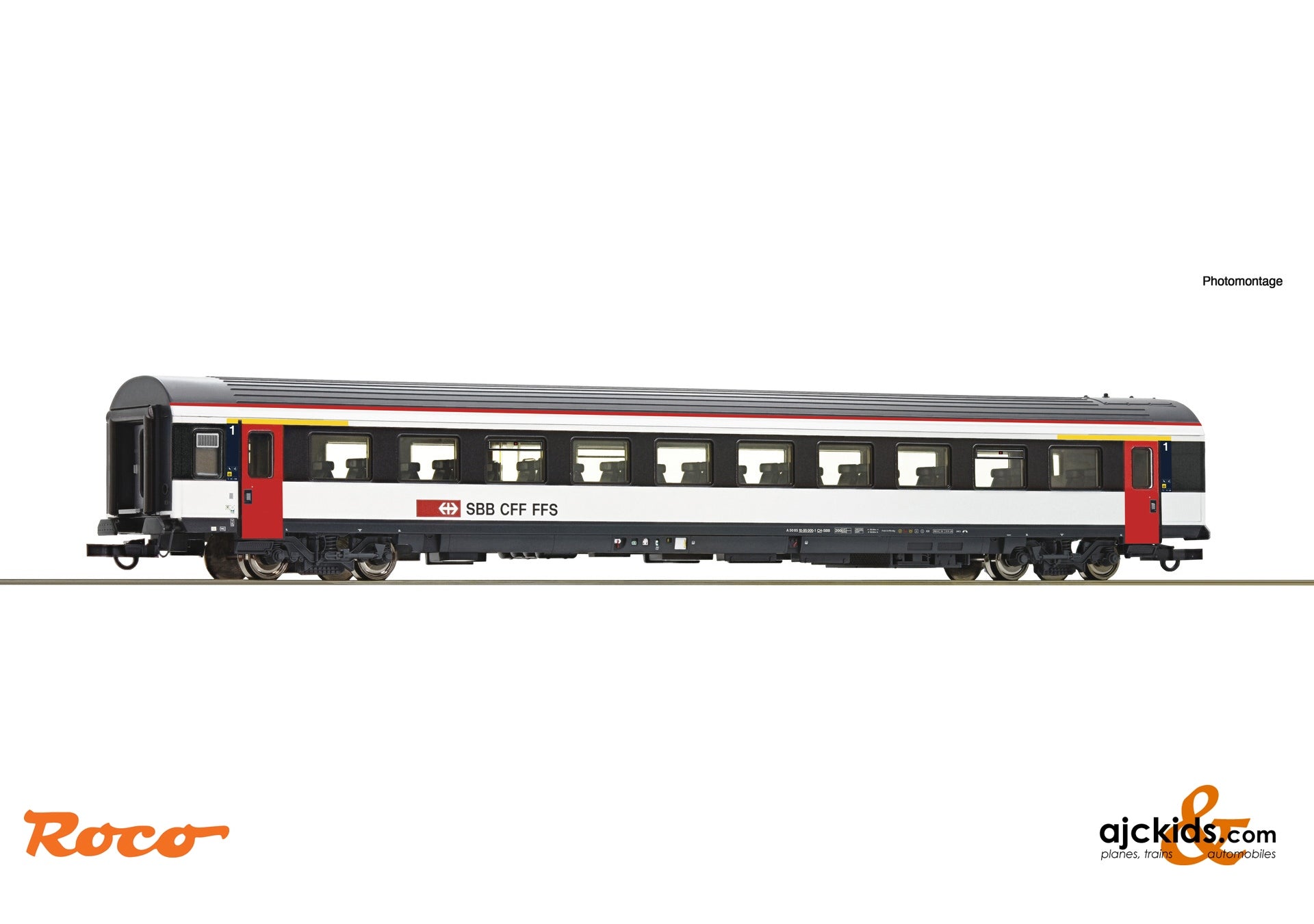 Roco 74474 Passenger train coach 1st class, SBB – Ajckids
