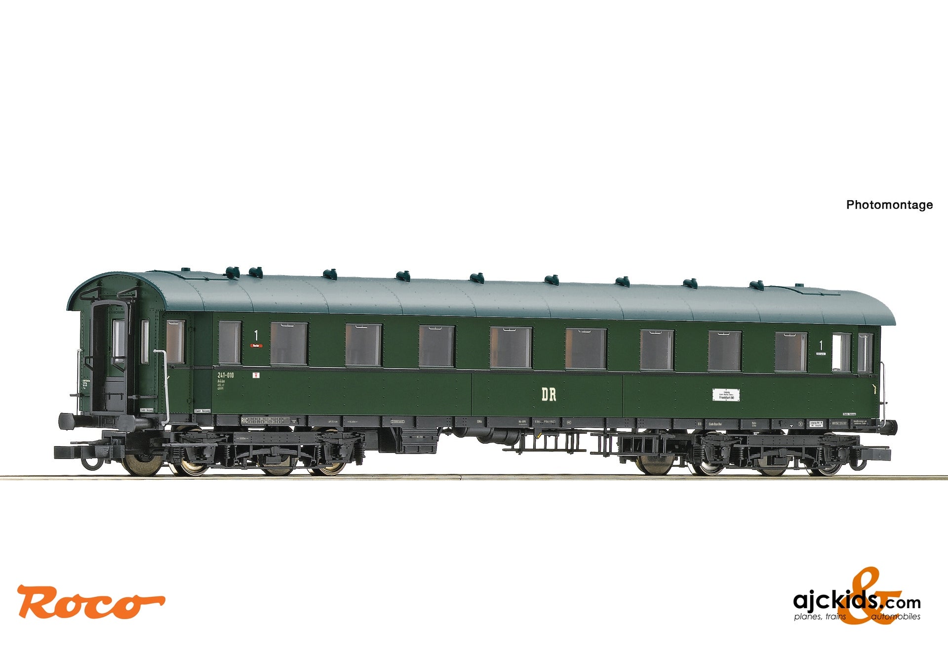 Roco 74860: Standard express train coach 1st class, DR – Ajckids