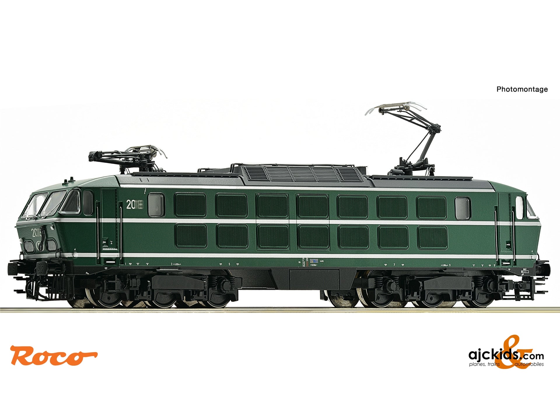 Roco 7500004: Electric locomotive Reeks 20, SNCB – Ajckids