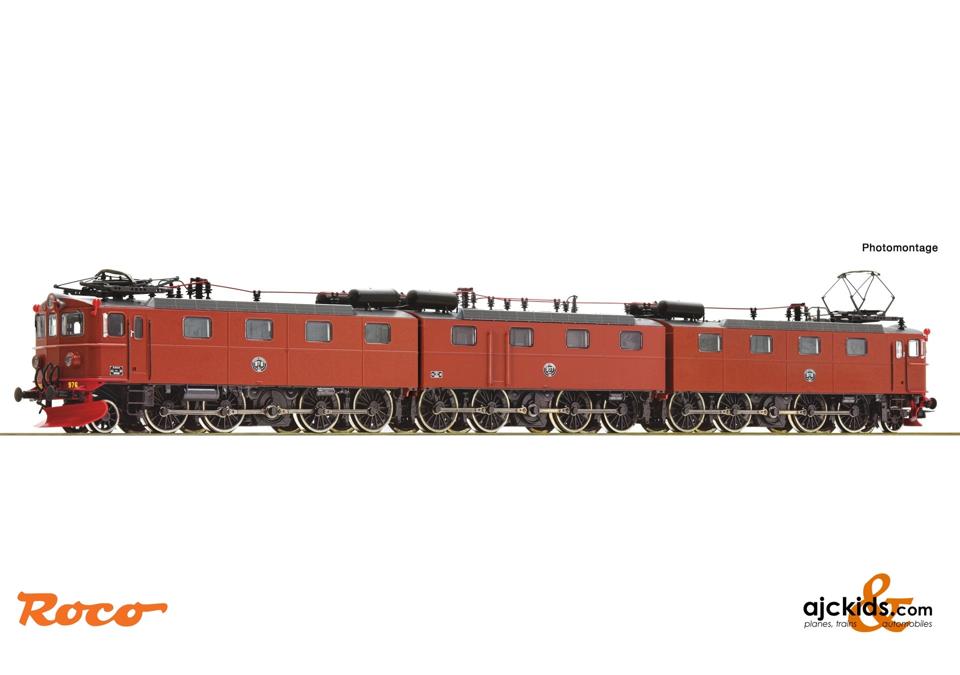 Roco 7500006: Electric locomotive Dm3, SJ – Ajckids