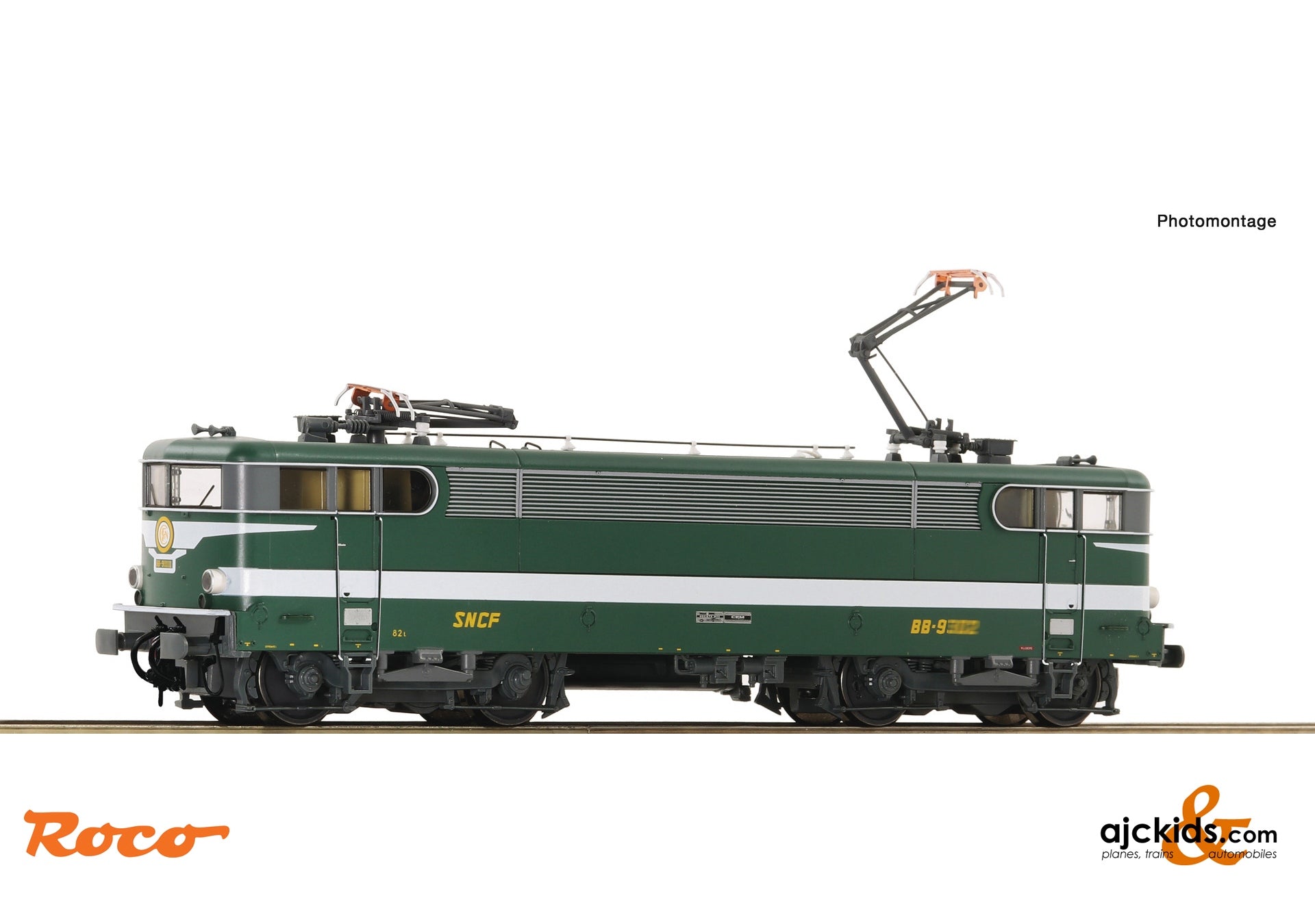 Roco 7500046 Electric Locomotive BB 93 38, SNCF – Ajckids