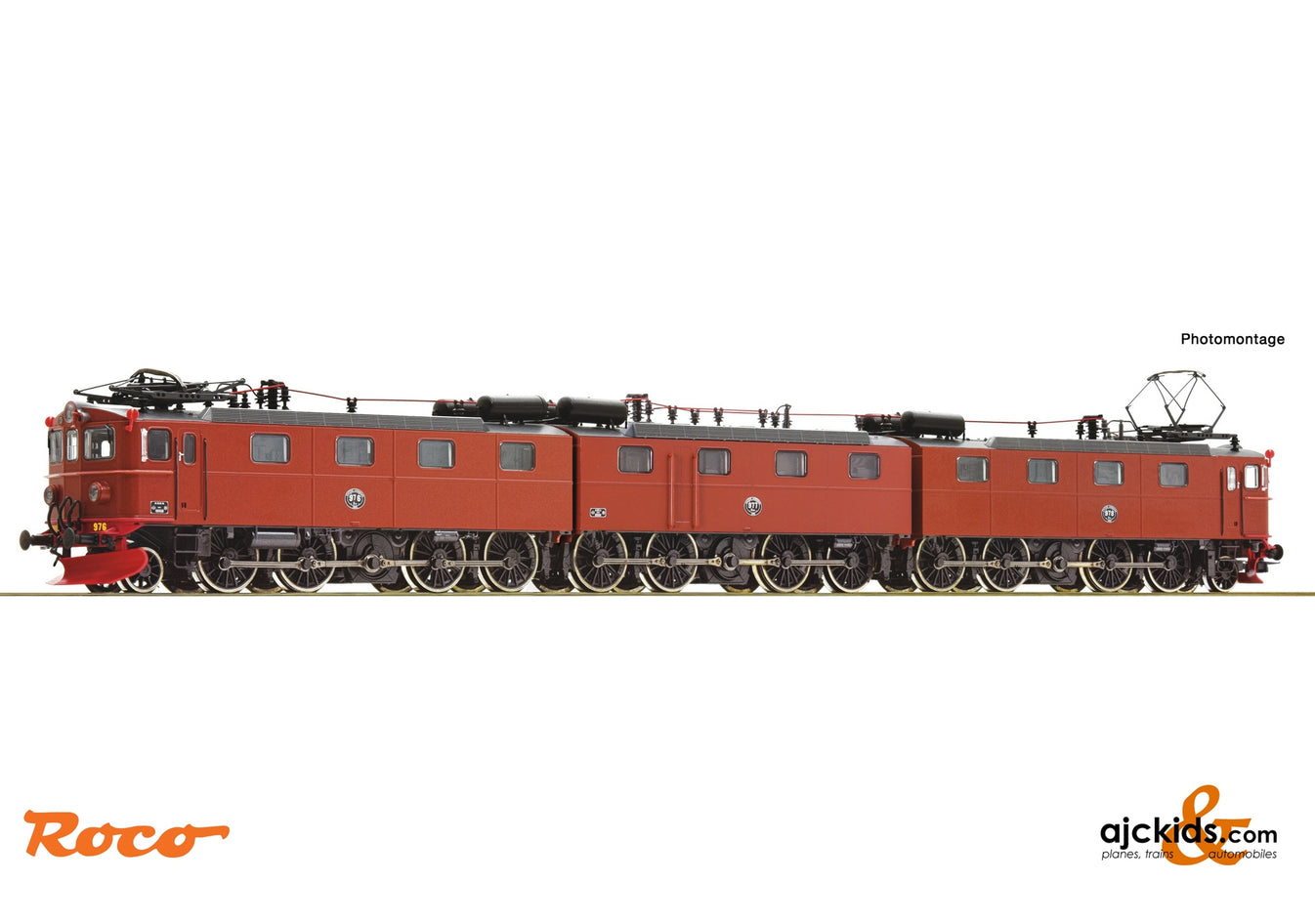 Roco 7520006: Electric locomotive Dm3, SJ – Ajckids