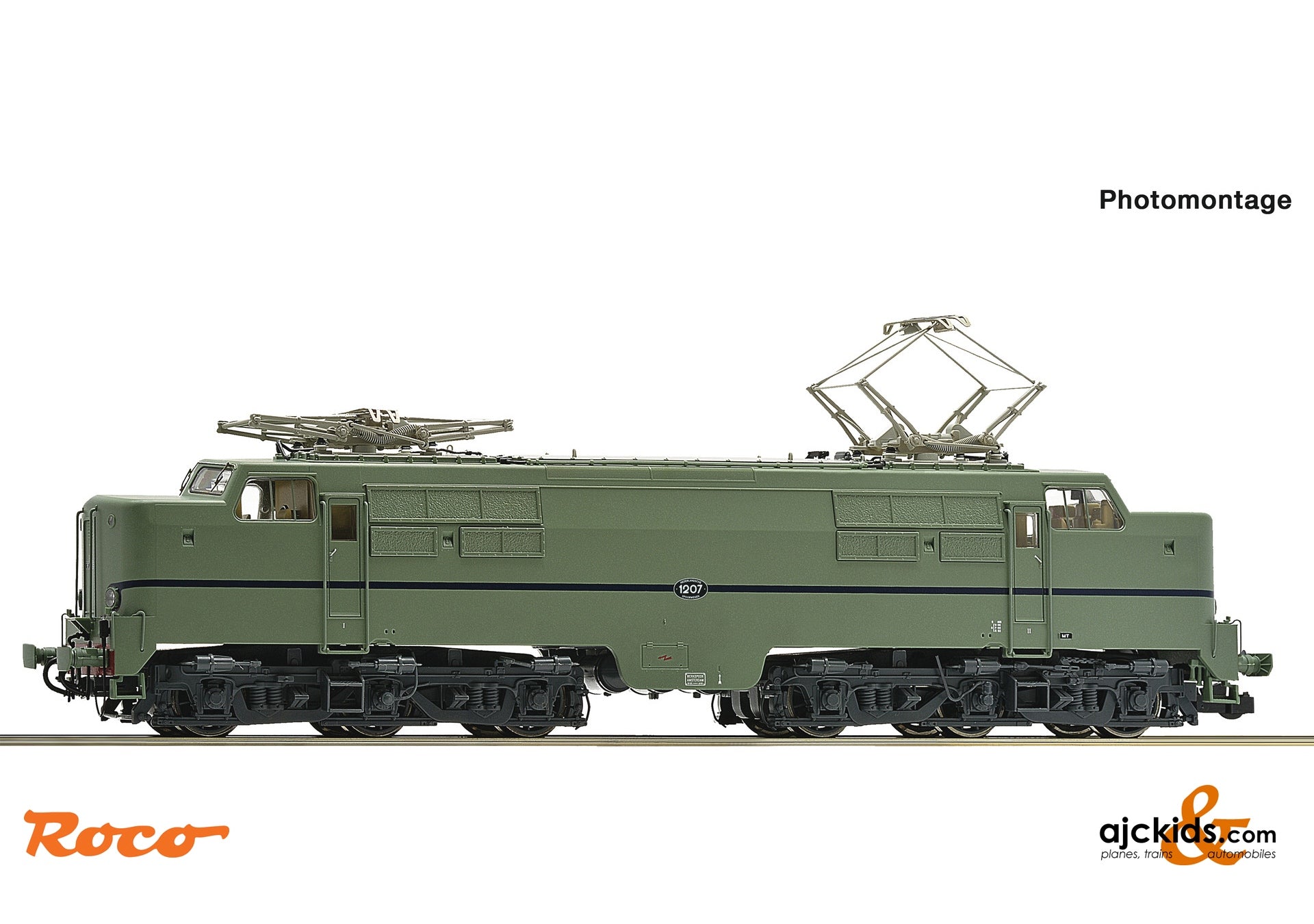 Roco 7520051 Electric Locomotive 1207, NS – Ajckids