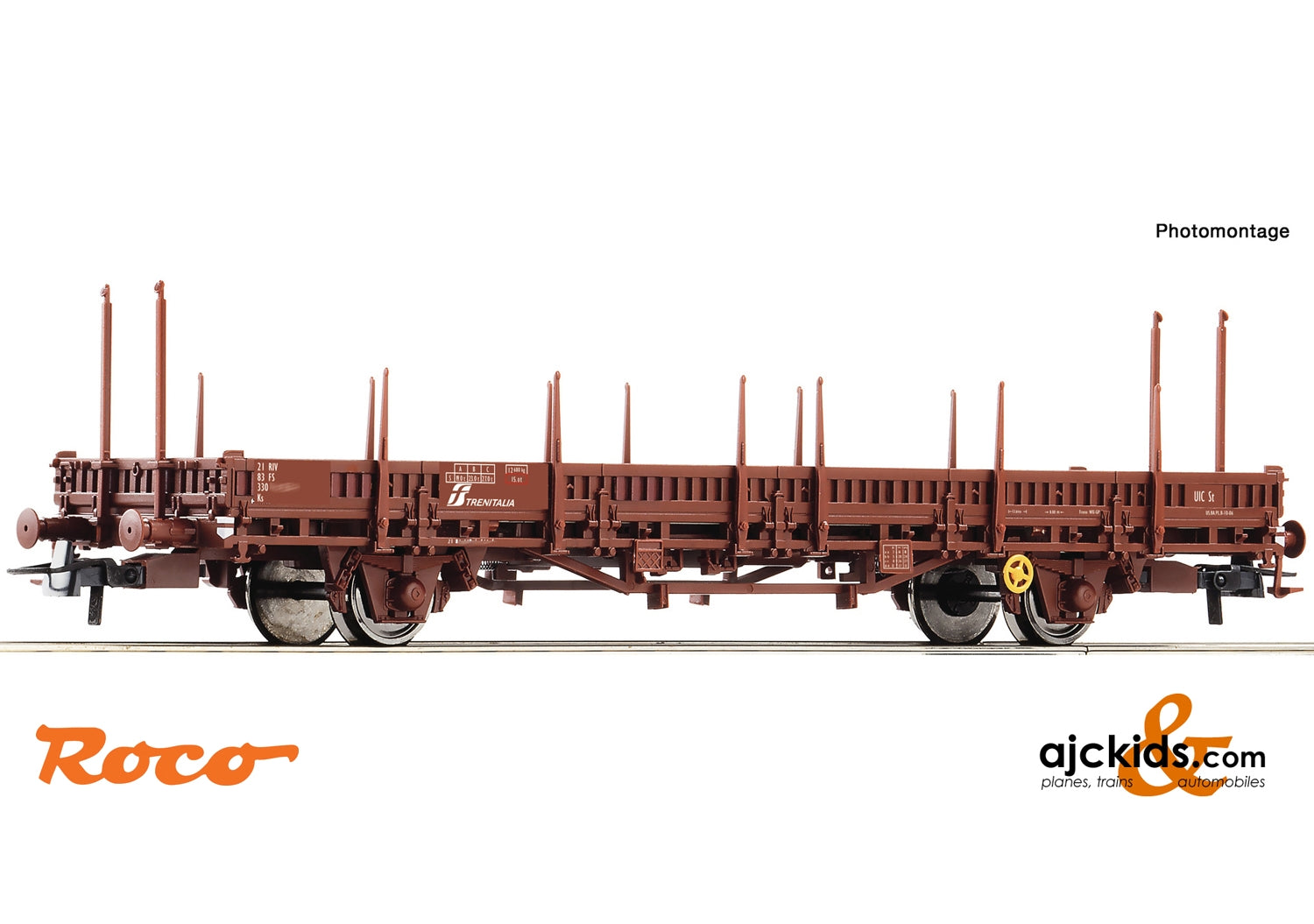 Roco 76525 - Swing stake wagon at Ajckids.com