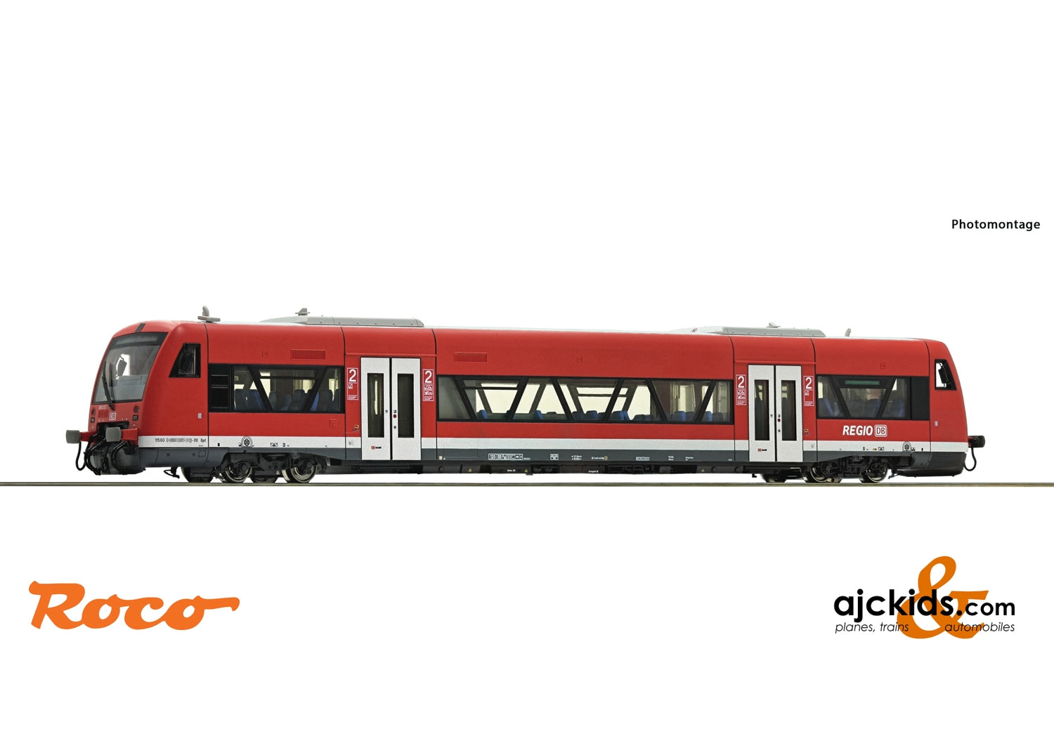 Roco 78181 - Diesel railcar class 650 (AC Sound) at Ajckids.com