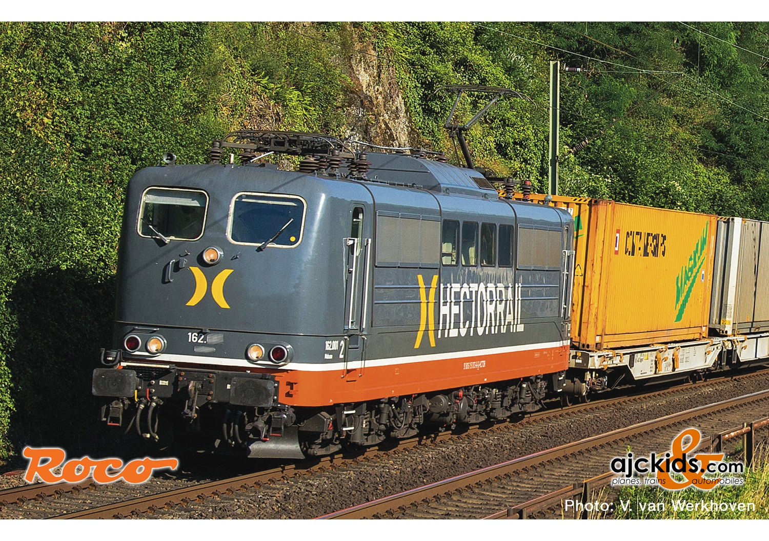 Roco 79367 - Electric locomotive class 162 at Ajckids.com