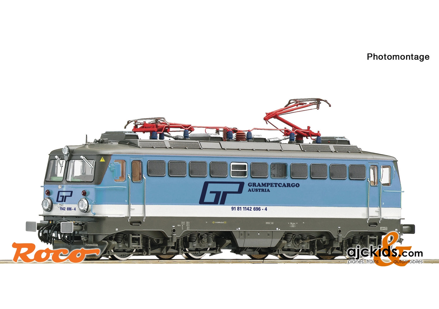 Roco 79479 - Electric locomotive 1142 (AC Sound) at Ajckids.com