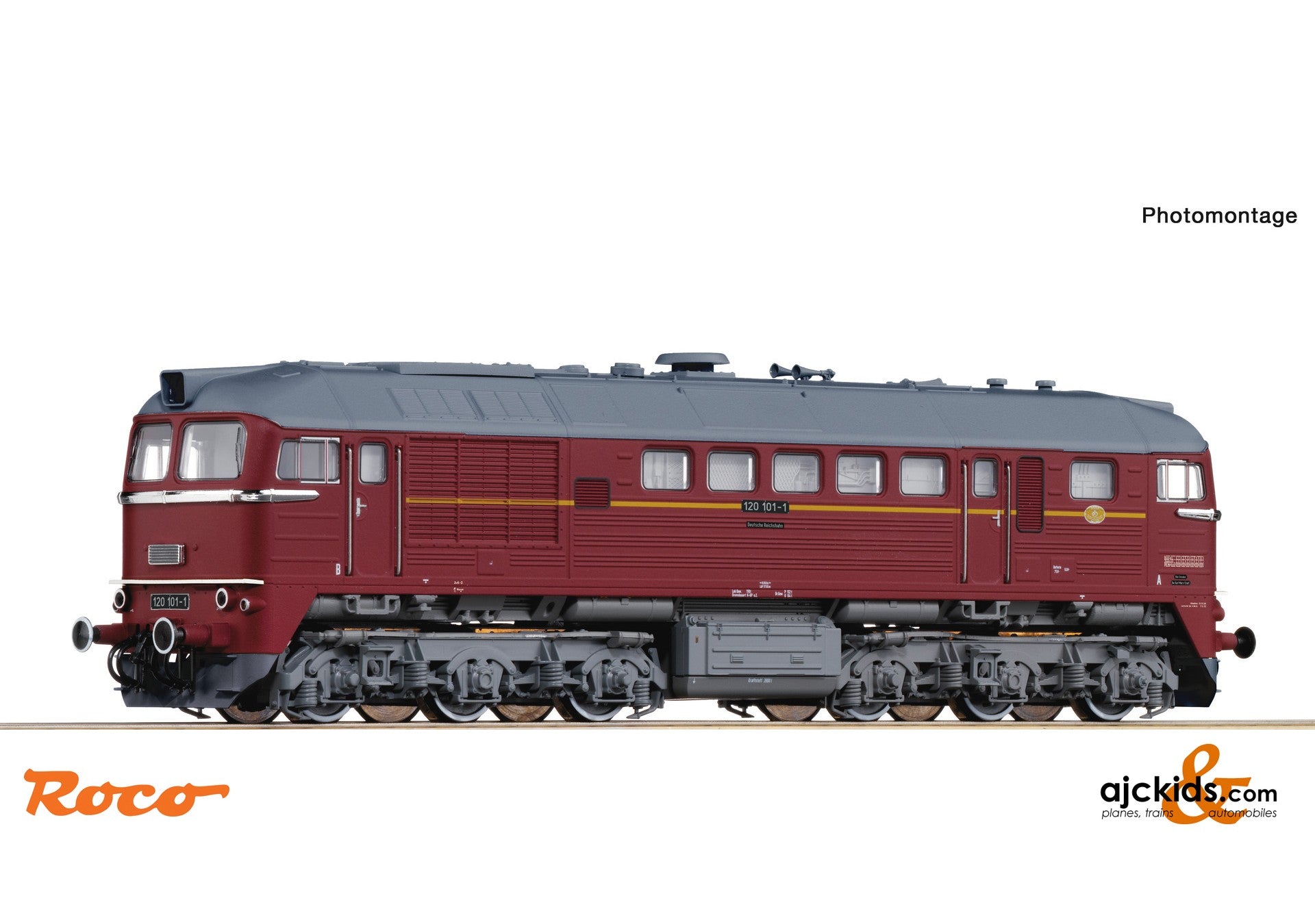 Roco 79791 - Diesel locomotive class 120, DR at Ajckids.com