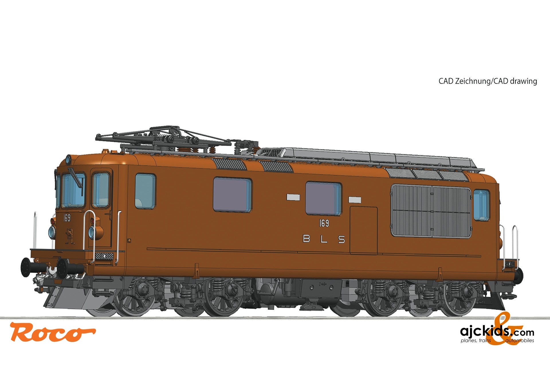 Roco 79825 - Electric locomotive Re 4/4 169, BLS at Ajckids.com