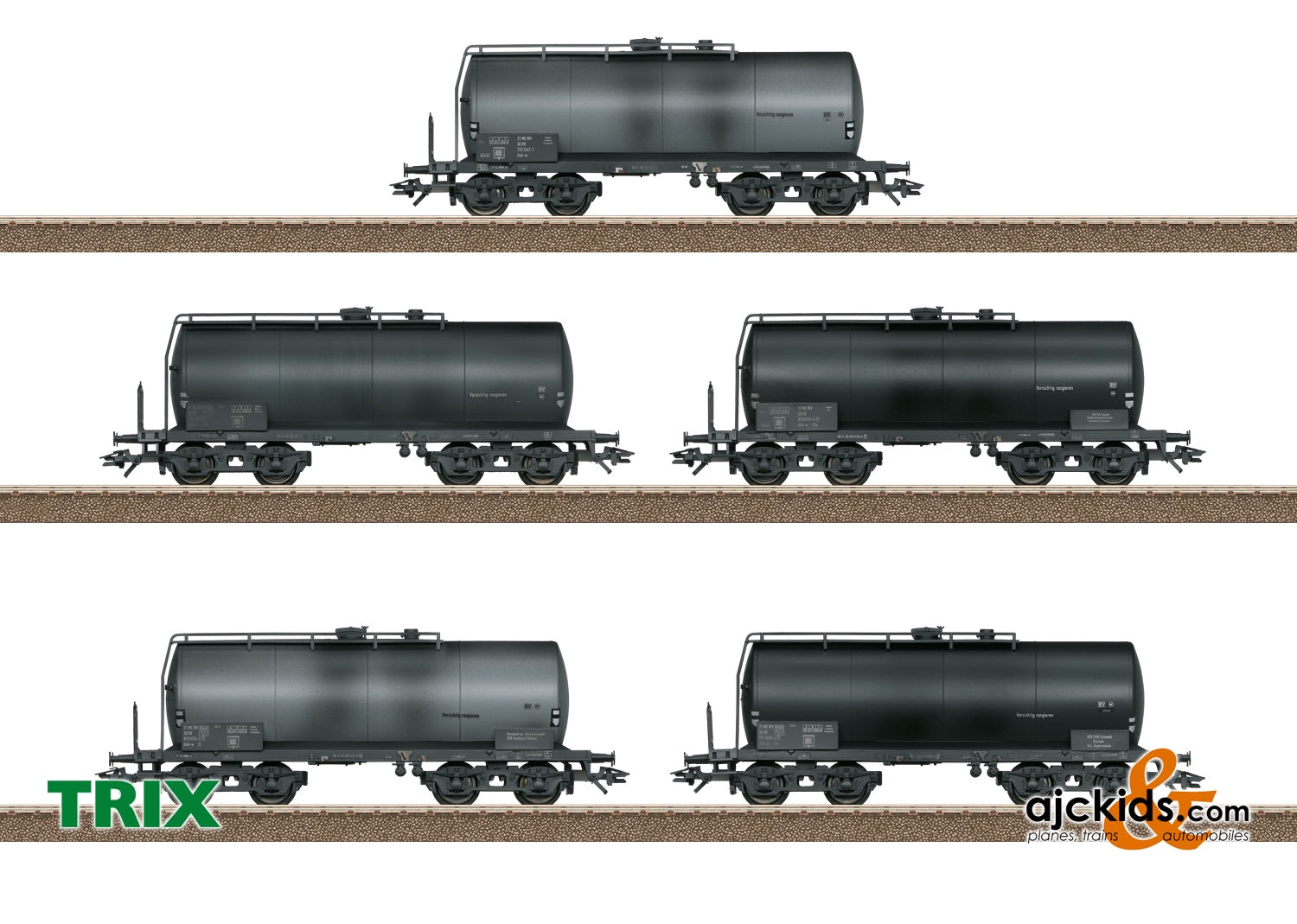 Trix 24145 Standard Design Tank Car Set – Ajckids