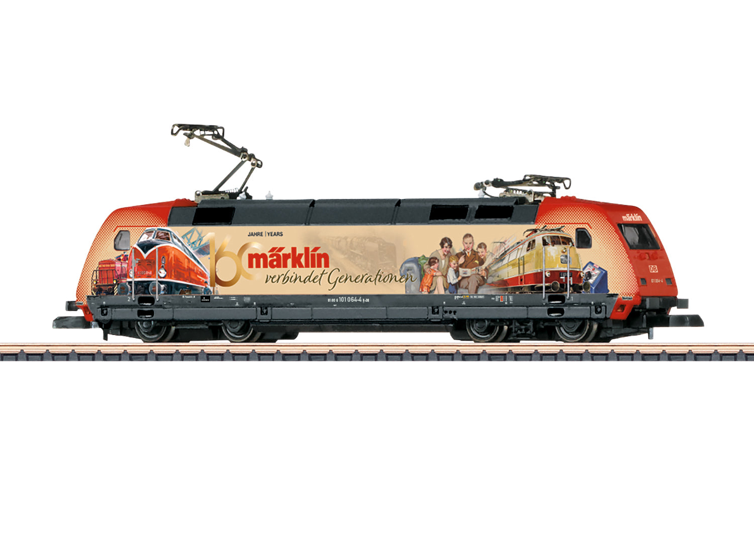 Marklin 88677 Electric Locomotive, road number 101 064-4 – Ajckids