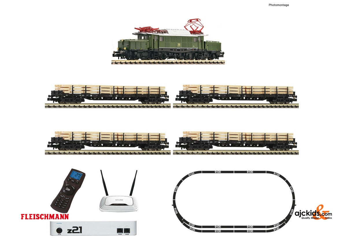 Fleischmann 931886 - z21® Digital starter set: Electric Locomotive ...